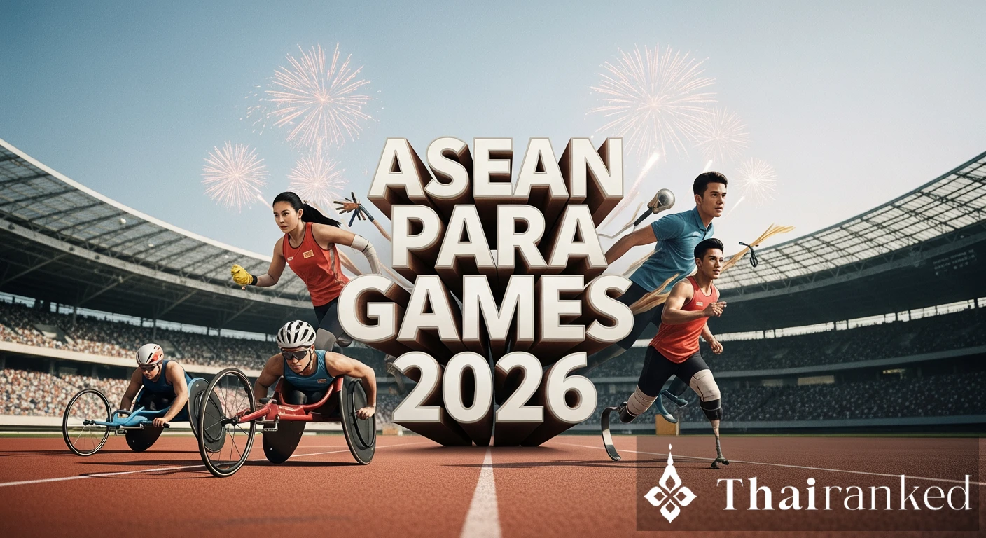 ASEAN Para Games 2026 Medal Table & Live Standings | Thairanked